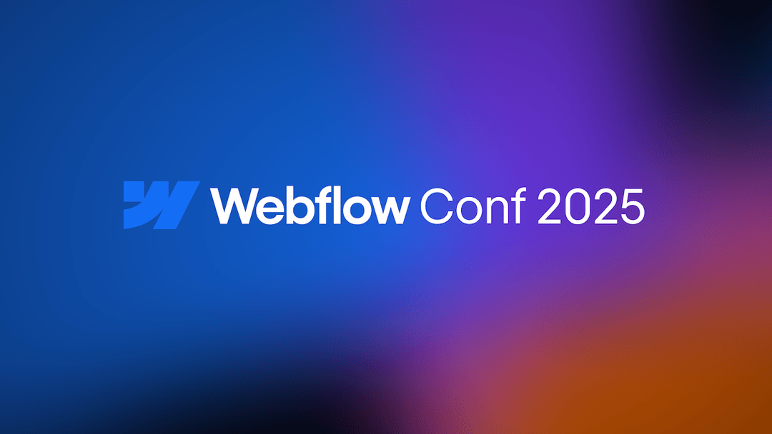 Webflow Conf 2025: An invitation to play | Webflow Blog